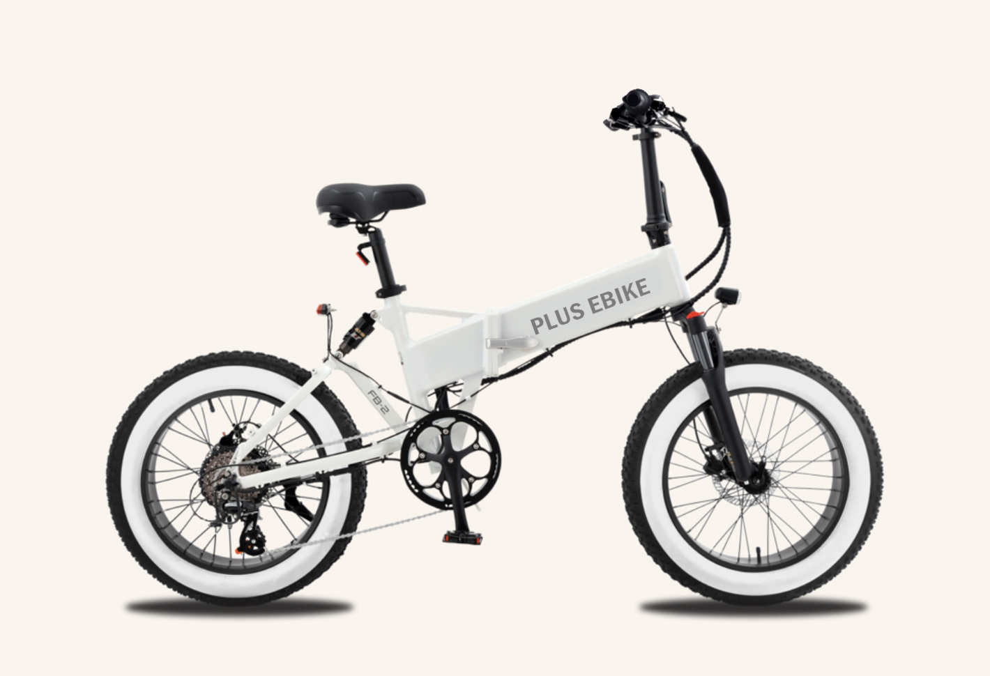 20 inch Folding Fat Tire Electric Bike FB2 (Internal Cable Routing ...