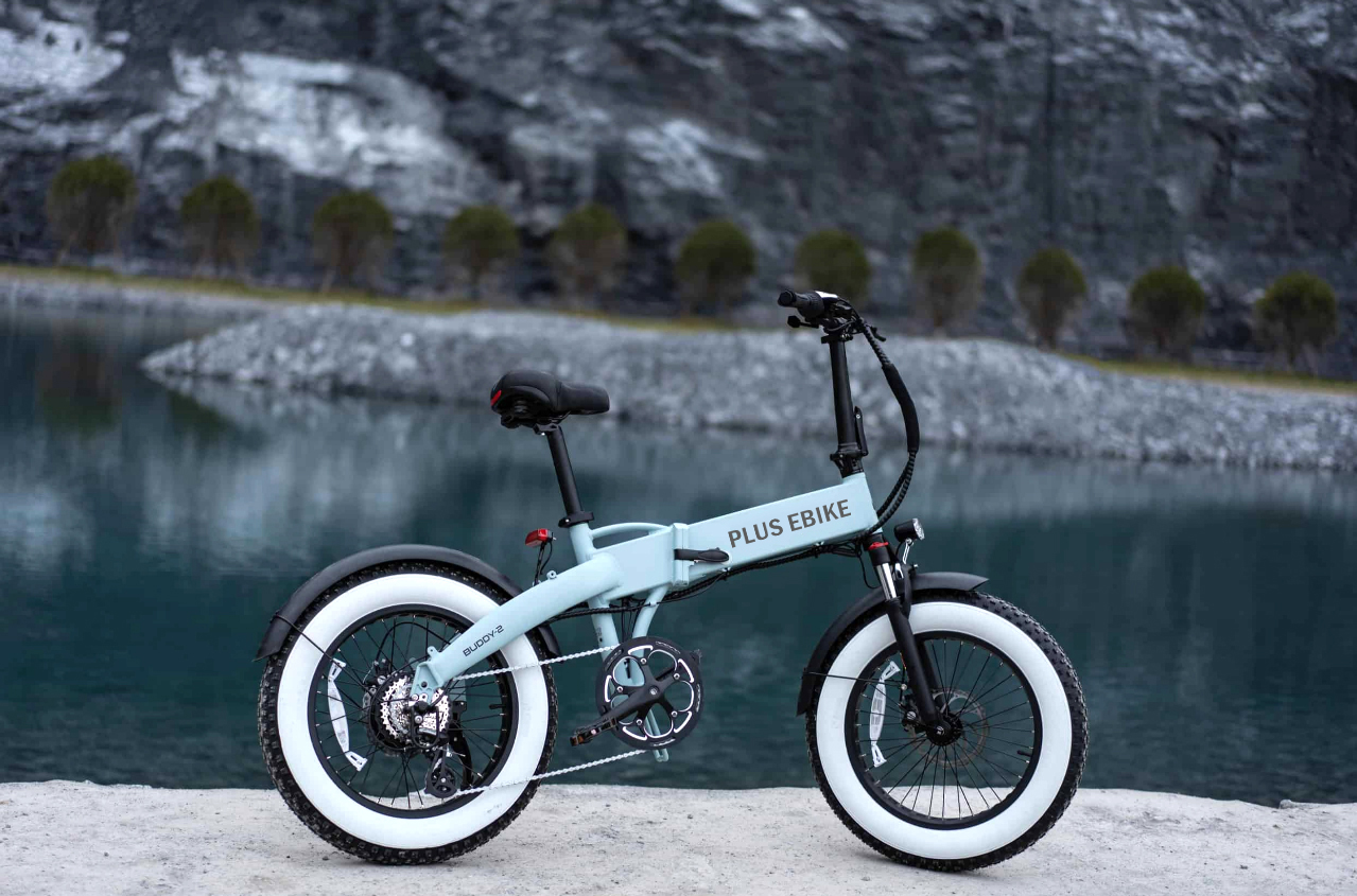 20 inch Folding Fat Tire Electric Bike BUDDY - PLUS EBIKE