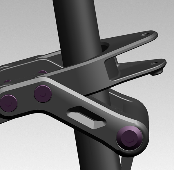 29 inch Mid Drive Full Suspension Electric Mountain Bike ROCKET - PLUS ...